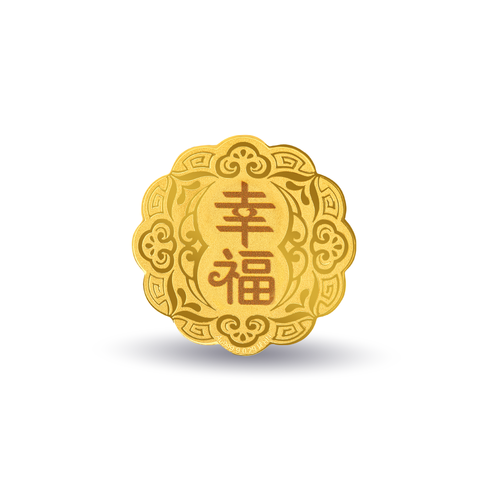  Seven Stars Around The Moon Gold Mooncake Accessory Lukfook